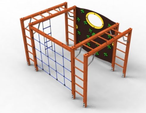 Rocódromos y trepas para parques infantiles - Urbadep