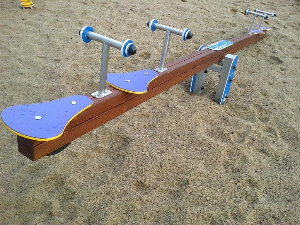 Balancin 4 Plazas - Parques infantiles - Mobiliario urbano