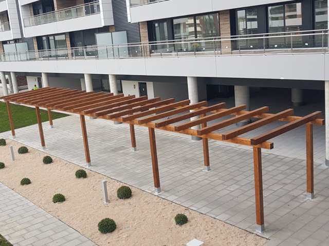 Pergolas - Parques infantiles - Mobiliario urbano