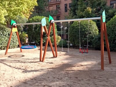 Columpios Inclusivos Y Doble Para Parques Infantiles Comunidad Madrid ...