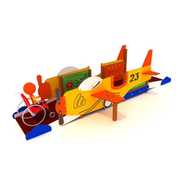 Avion Carga Adaptado - Parques infantiles adaptados